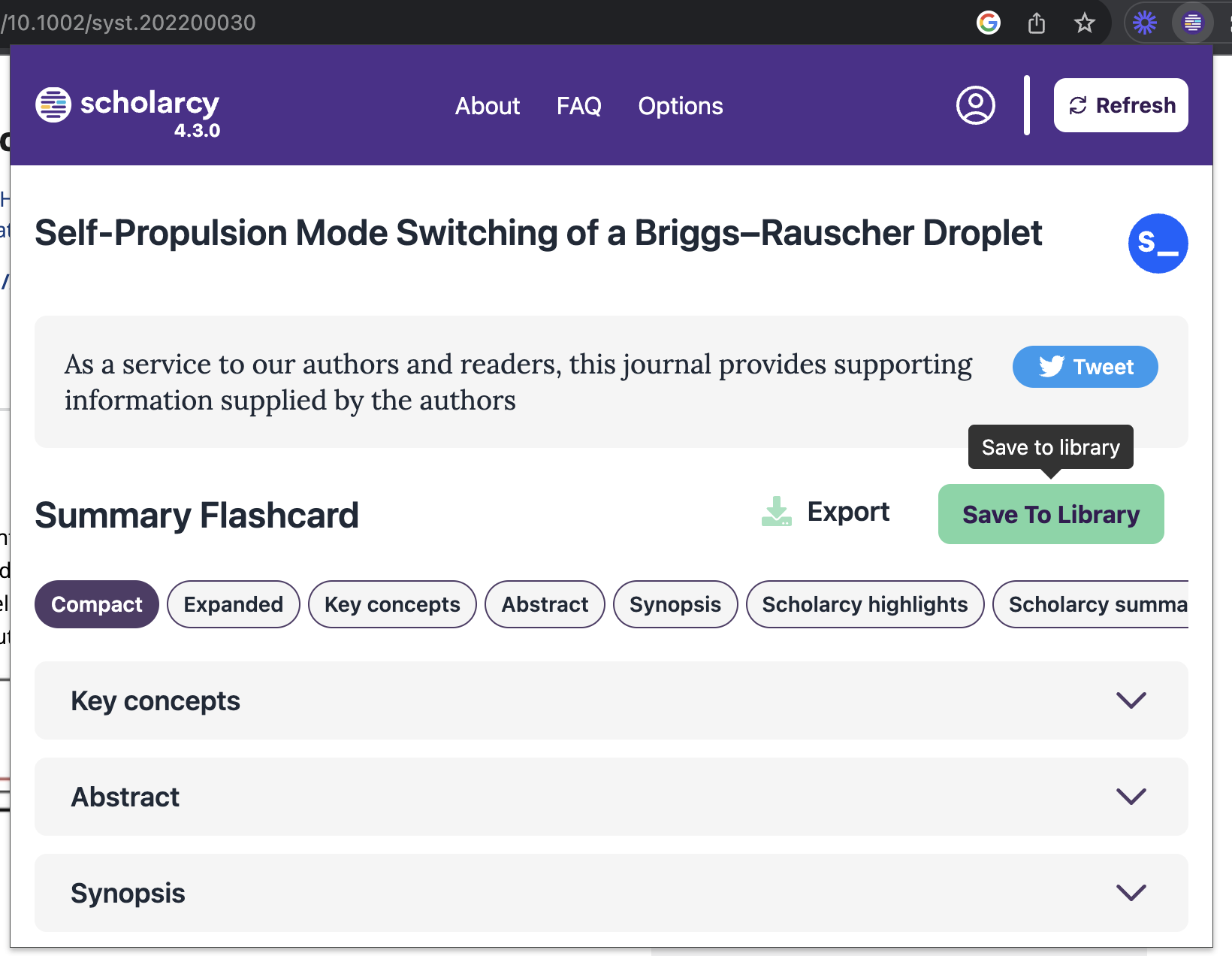 Sourcing, Screening, and Storing new literature with Scholarcy – Scholarcy